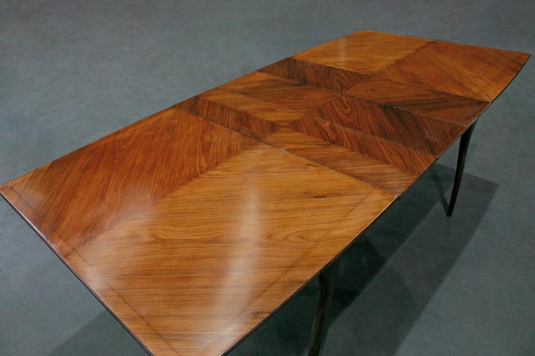 Brazilian Modern Dining Table in Caviuna Hardwood, 1960s, Brazil For ...
