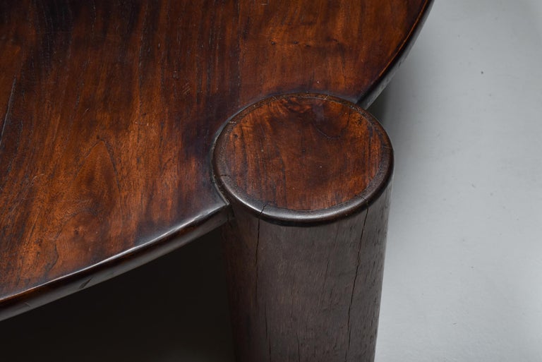 Brazilian Modern Large Round Coffee Table at 1stDibs