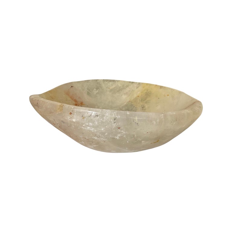 Brazilian Rock Crystal Sink Bowl For Sale at 1stDibs