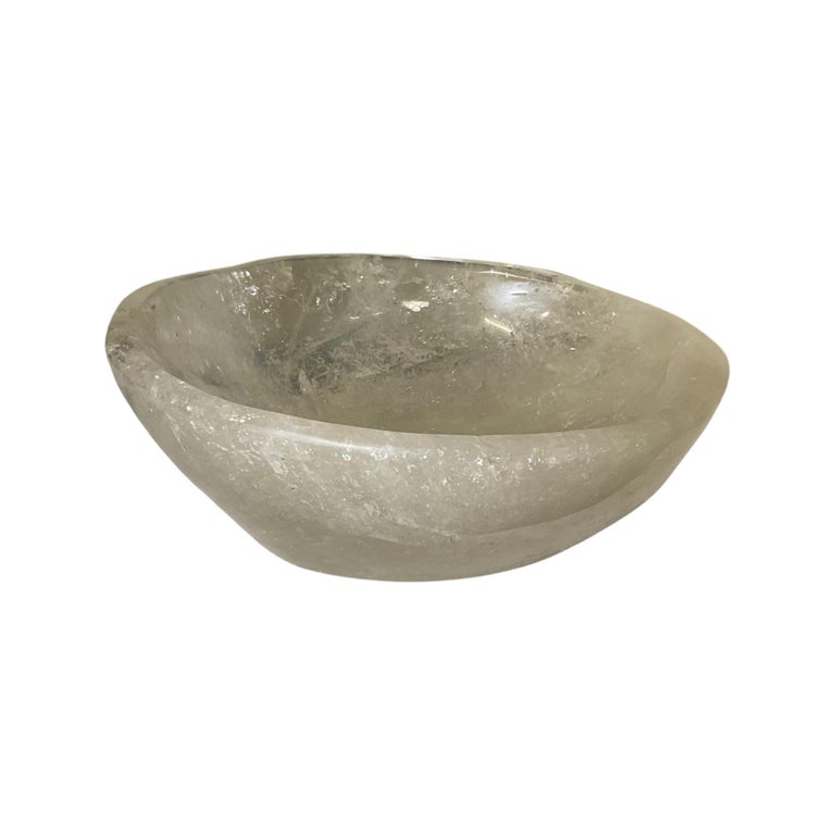 Brazilian Rock Crystal Sink Bowl For Sale at 1stDibs