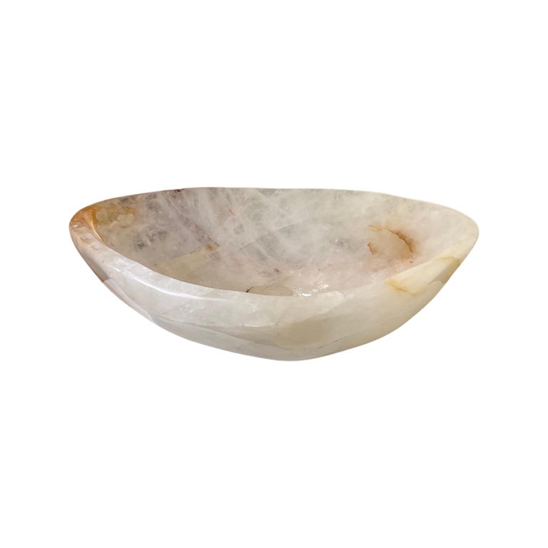 Brazilian Rock Crystal Sink Bowl For Sale at 1stDibs