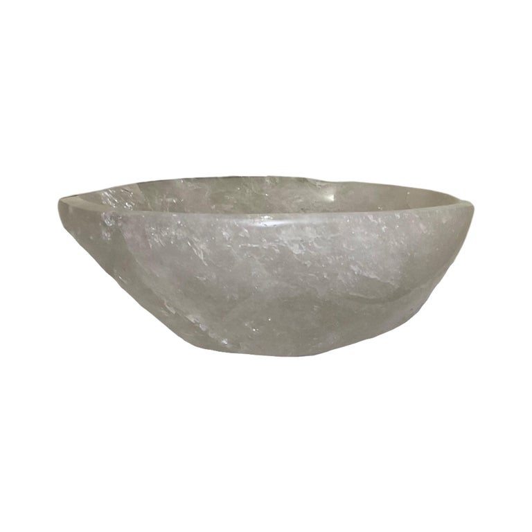 Brazilian Rock Crystal Sink Bowl For Sale at 1stDibs