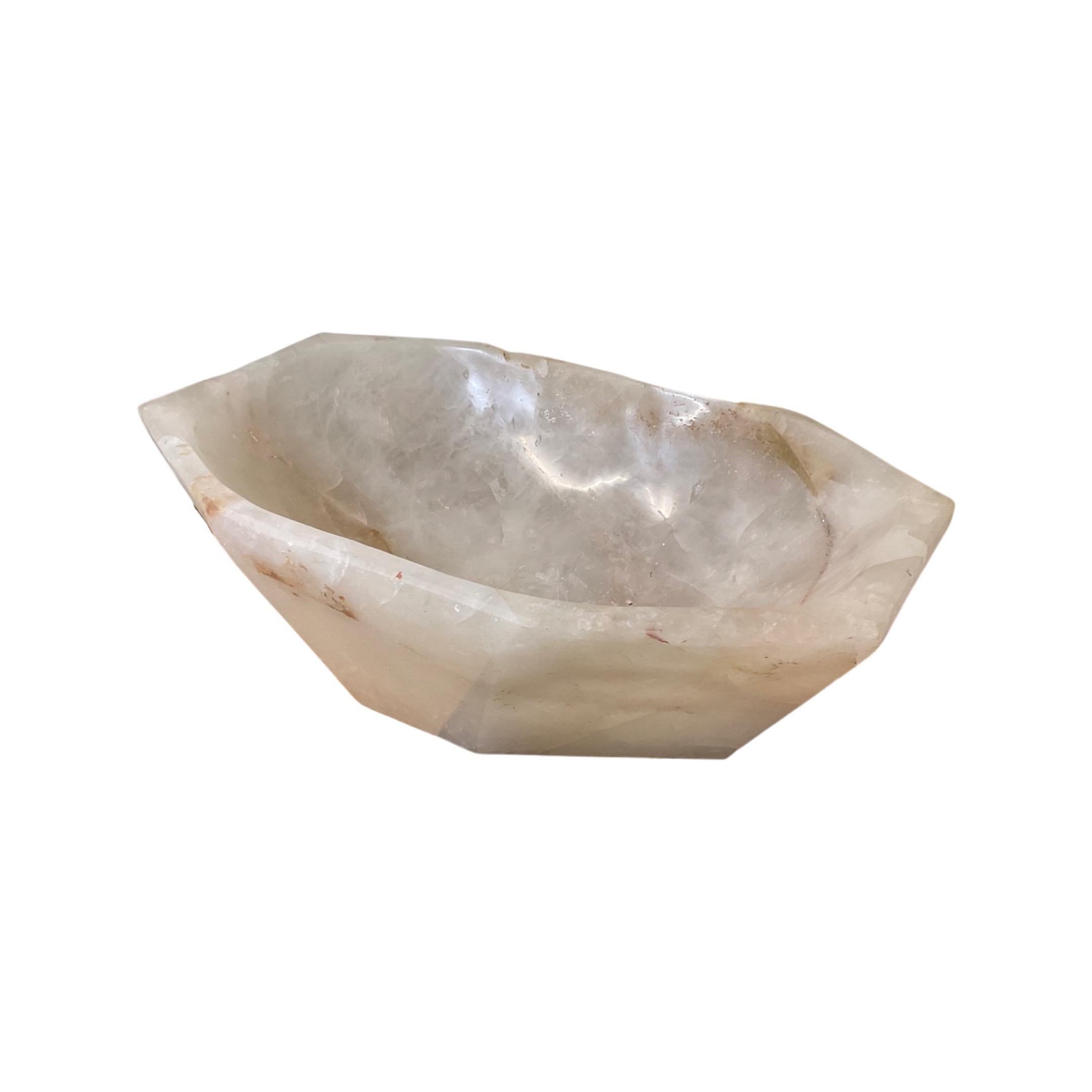 Brazilian Rock Crystal Sink Bowl For Sale at 1stDibs