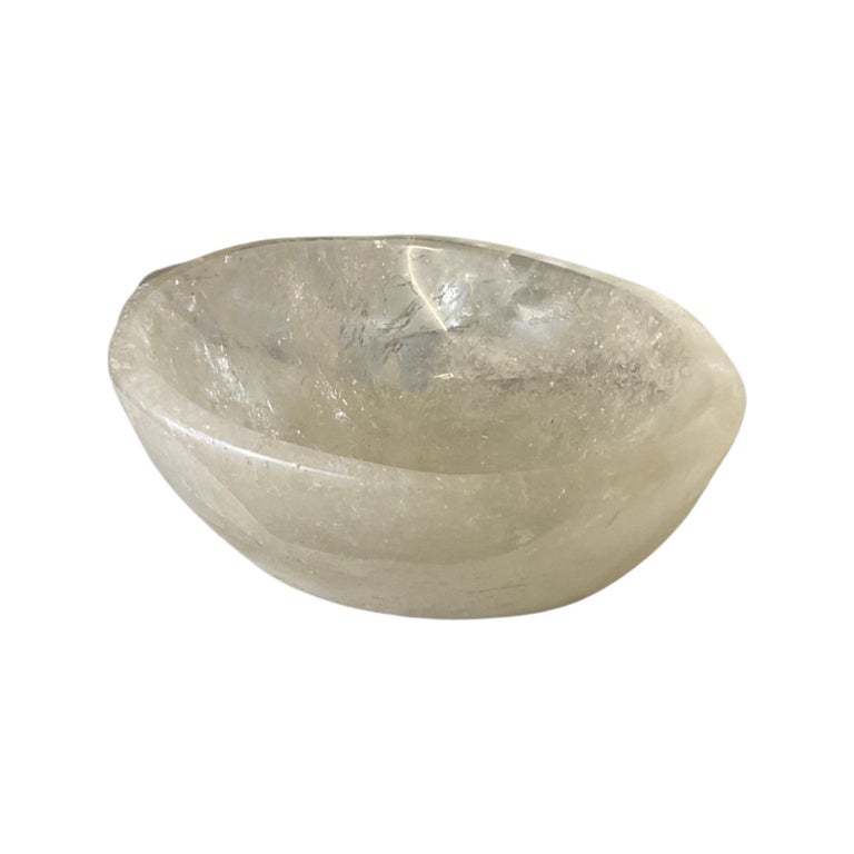 Brazilian Rock Crystal Sink Bowl For Sale at 1stDibs