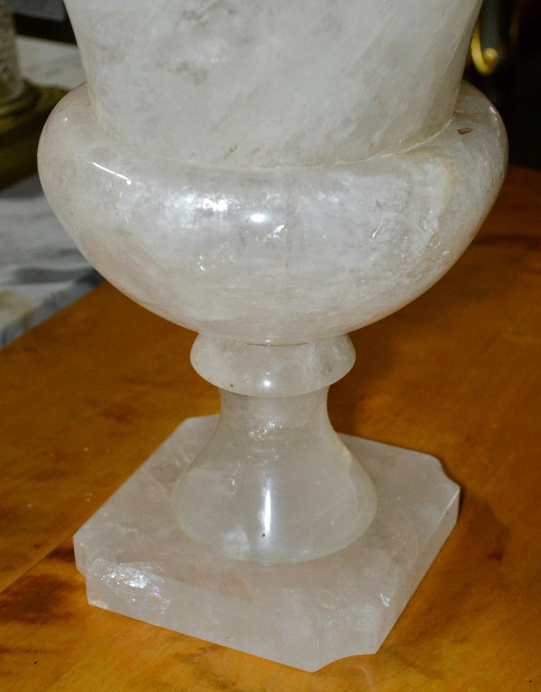 Brazilian Rock Crystal Vase at 1stDibs