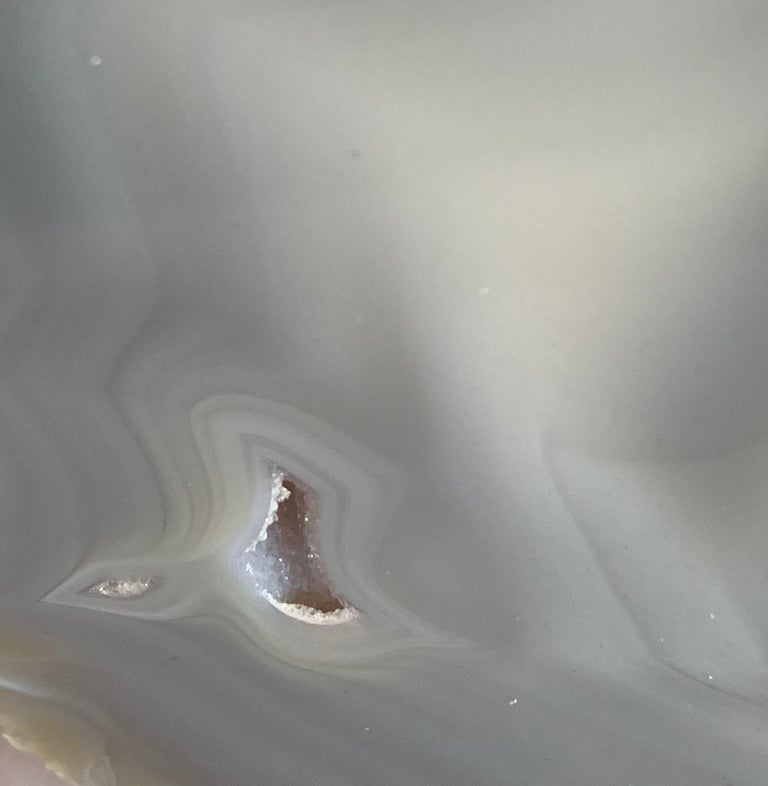 Brazilian Sliced Agate Sculpture on Stand at 1stDibs | agate on stand