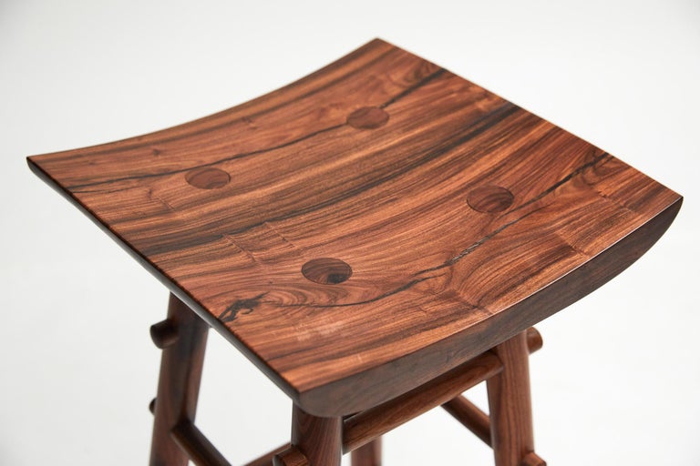 Brazilian Stool Nina in Lyptus Wood by Sergio Rodrigues, c. 2000 ...