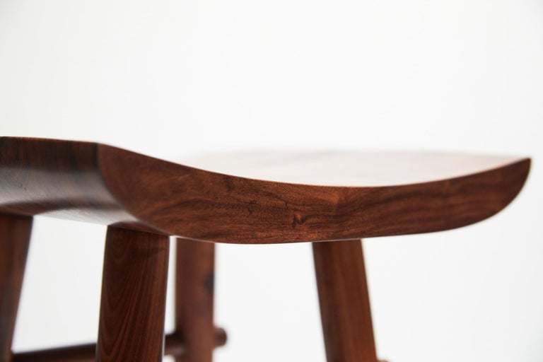 Brazilian Stool Nina in Lyptus Wood by Sergio Rodrigues, c. 2000 ...