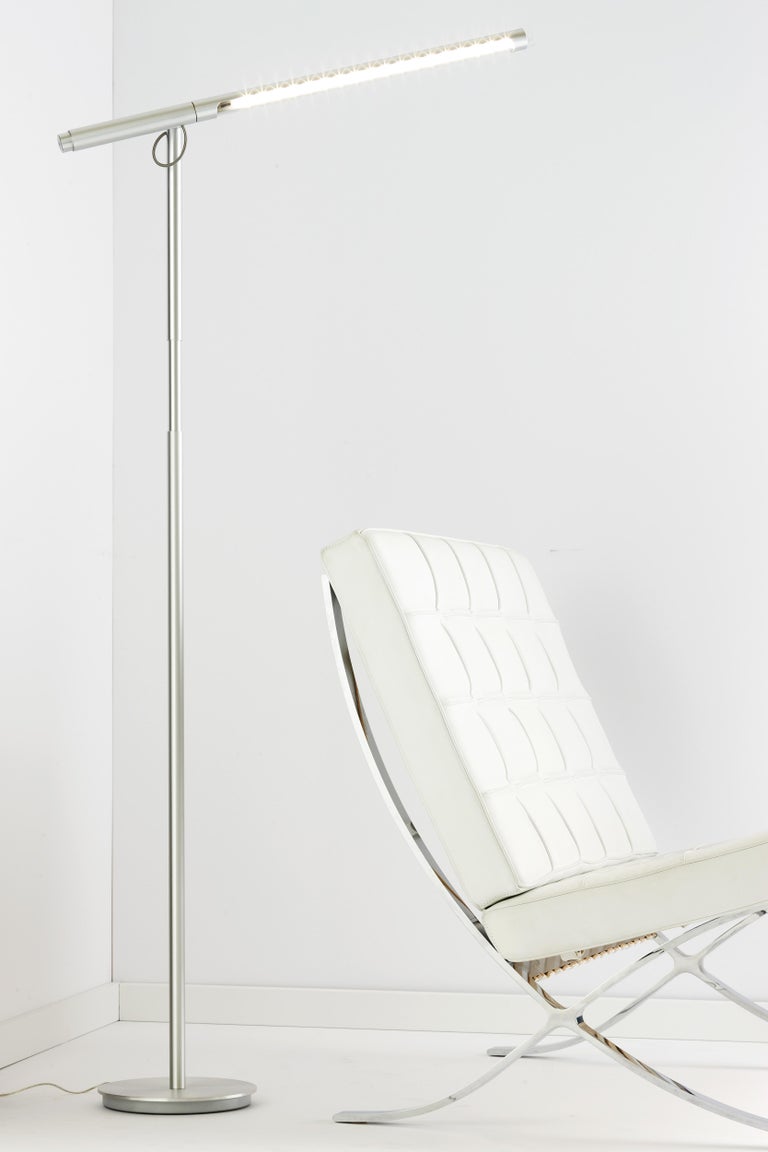 Brazo Floor Lamp in White by Pablo Designs For Sale at 1stDibs