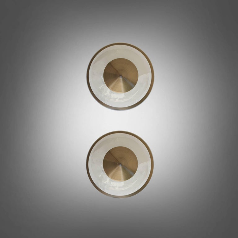 BRE Rock Crystal Sconce by Phoenix For Sale at 1stDibs