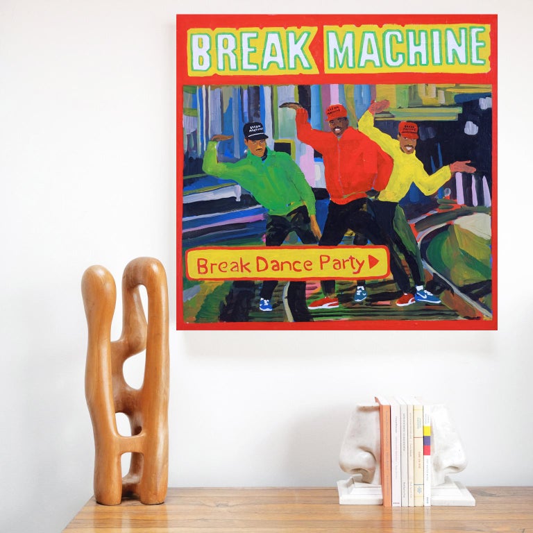 'Break Dance Party' Portrait Painting by Alan Fears Pop Art For Sale at ...