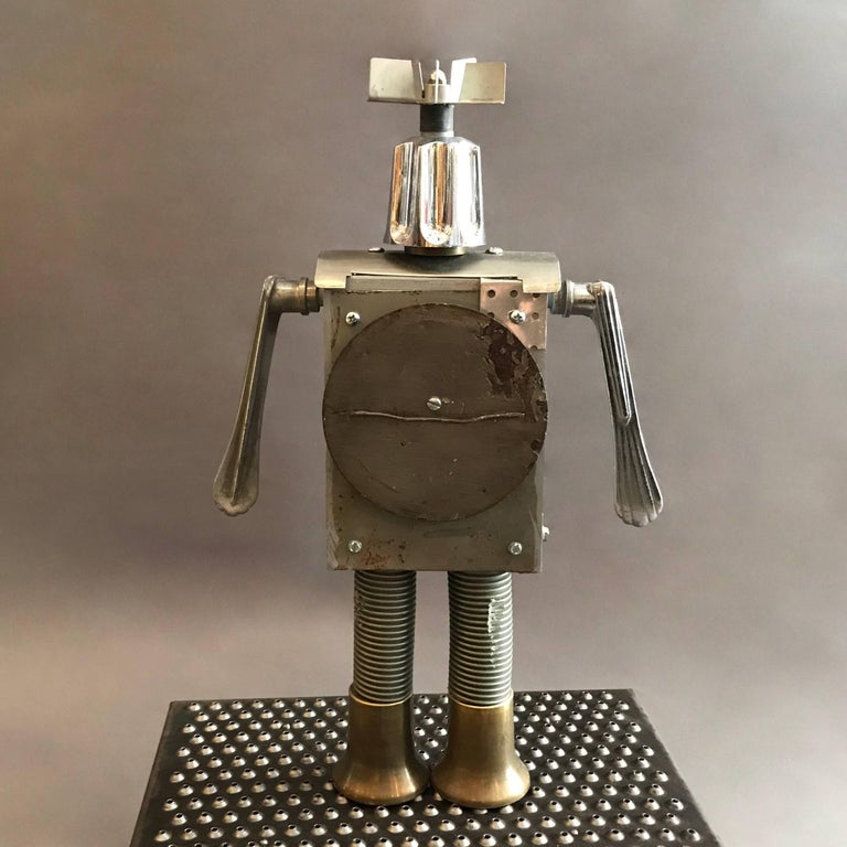 Breaker Robot Sculpture By Bennett Robot Works at 1stDibs