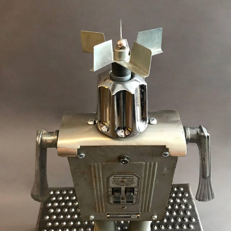 Breaker Robot Sculpture By Bennett Robot Works at 1stDibs