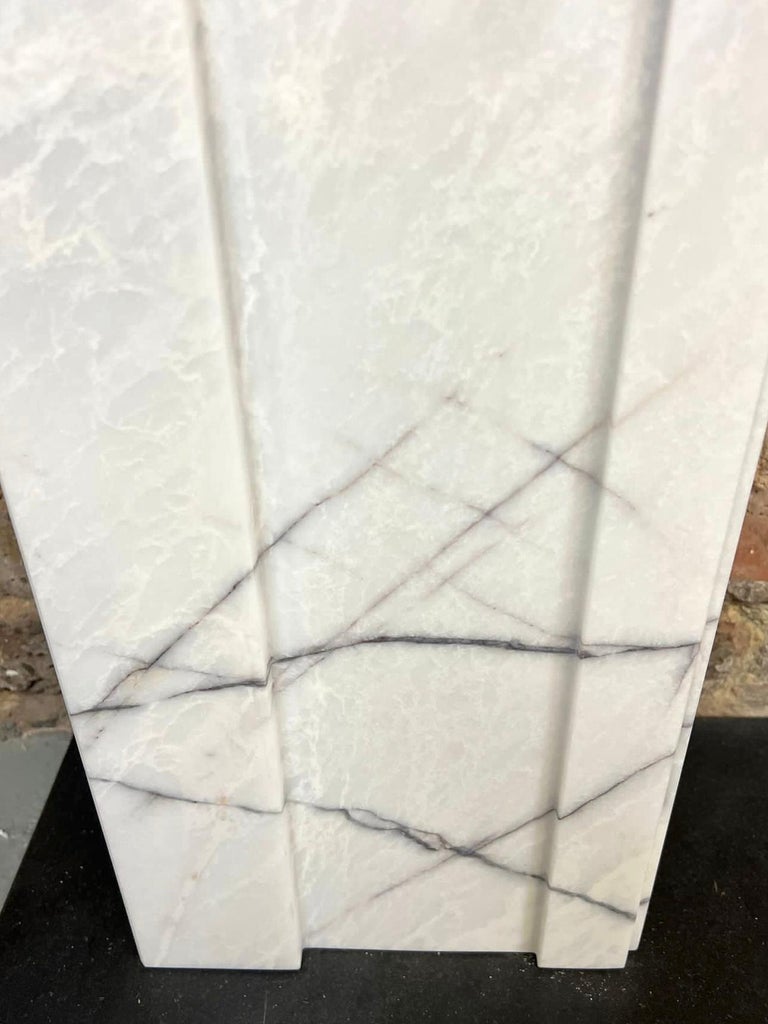 Breche Violette Marble Fireplace Mantlepiece For Sale at 1stDibs