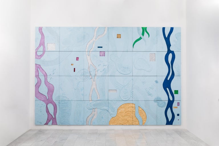 Brecht Wright Gander, Concrete Occlusion Wall Mural, USA, 2019 For Sale ...
