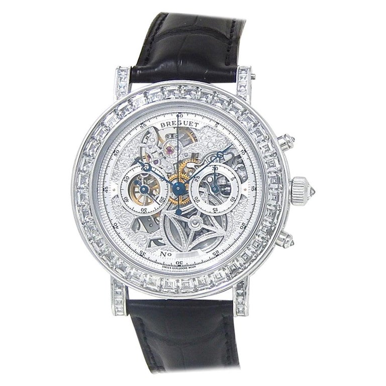 Breguet Classique 5238BB/10/9V6.DD00, Silver Dial, Certified & at 1stDibs