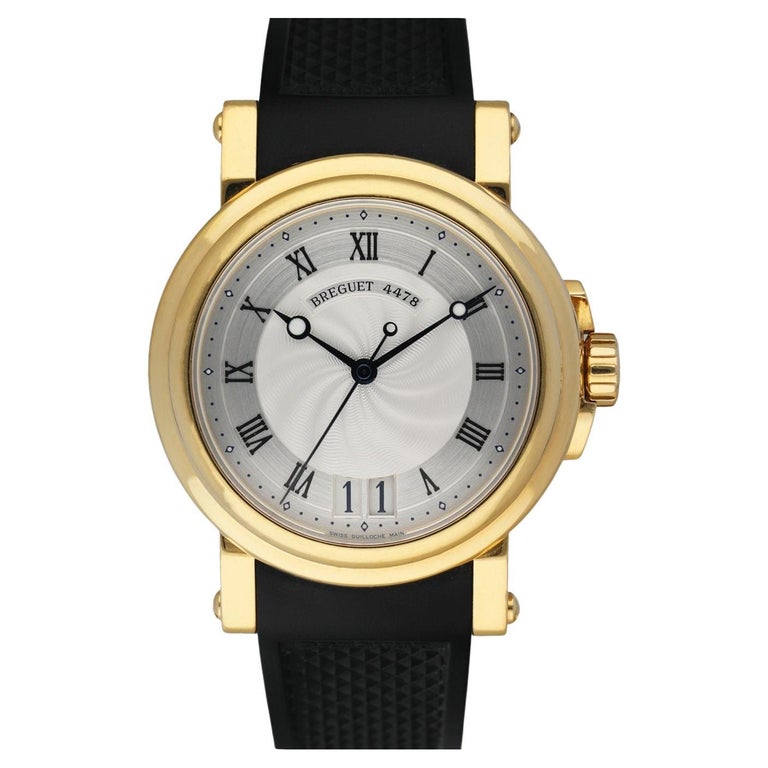 Breguet Marine 5817 Men's Watch Box and Papers at 1stDibs | breguet 5817