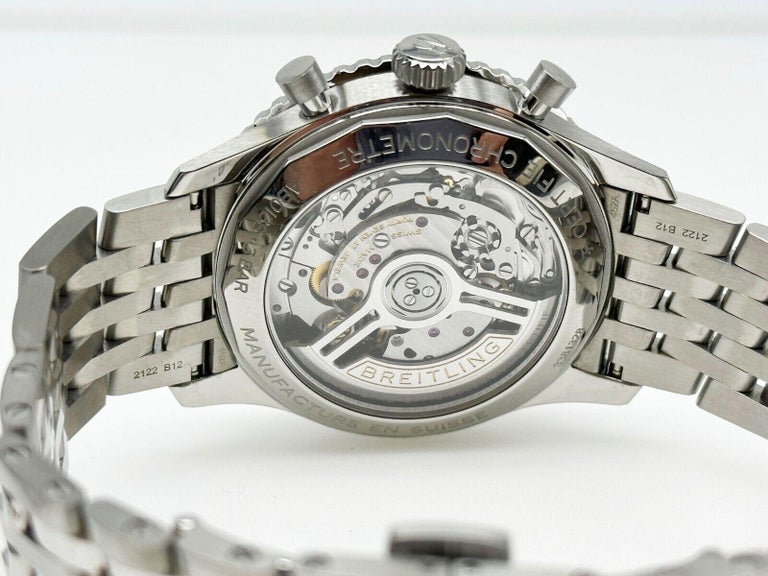 Breitling AB0138 Navitimer B01 Copper Dial Stainless Steel Box Paper ...