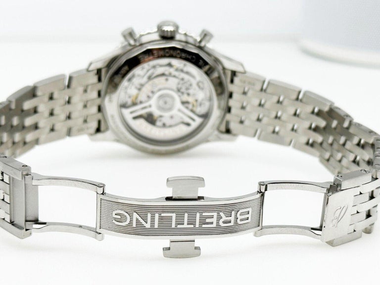 Breitling AB0138 Navitimer B01 Copper Dial Stainless Steel Box Paper ...