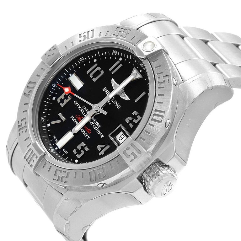 Breitling Aeromarine Avenger II Seawolf Watch A17331 Men’s Unworn For ...