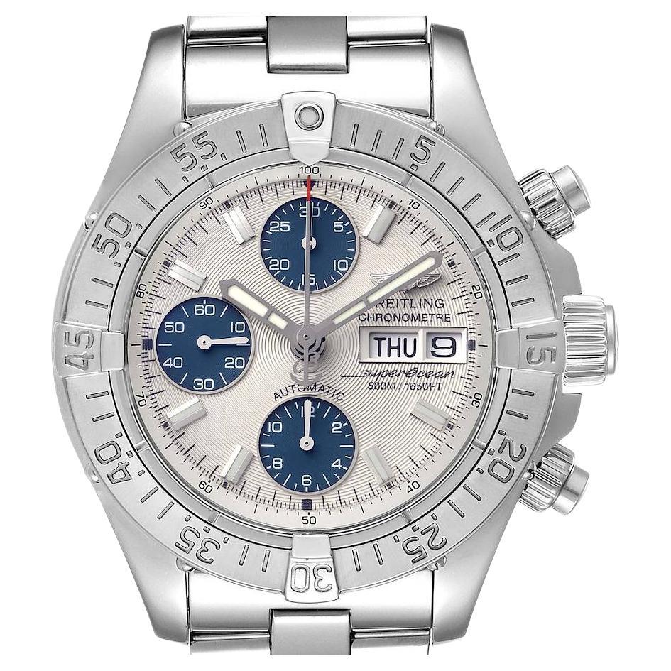 Vintage Breitling Reference 4502 Stainless Steel Watch, 1959 at 1stDibs