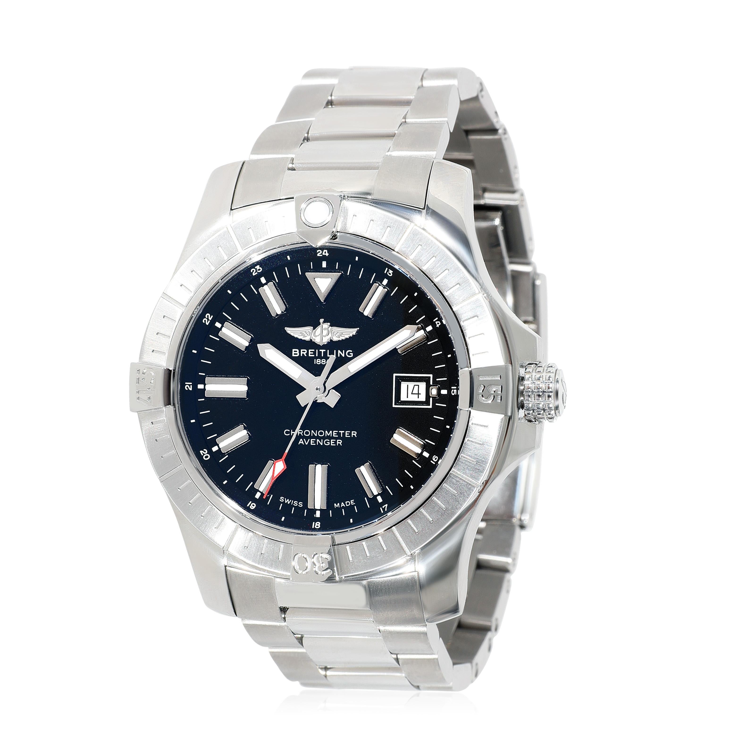 Breitling Avenger 43 A17318101B1A1 Men's Watch in Stainless Steel For ...