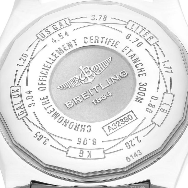 Breitling Avenger II GMT Blue Mother of Pearl Dial Mens Watch A32390 ...