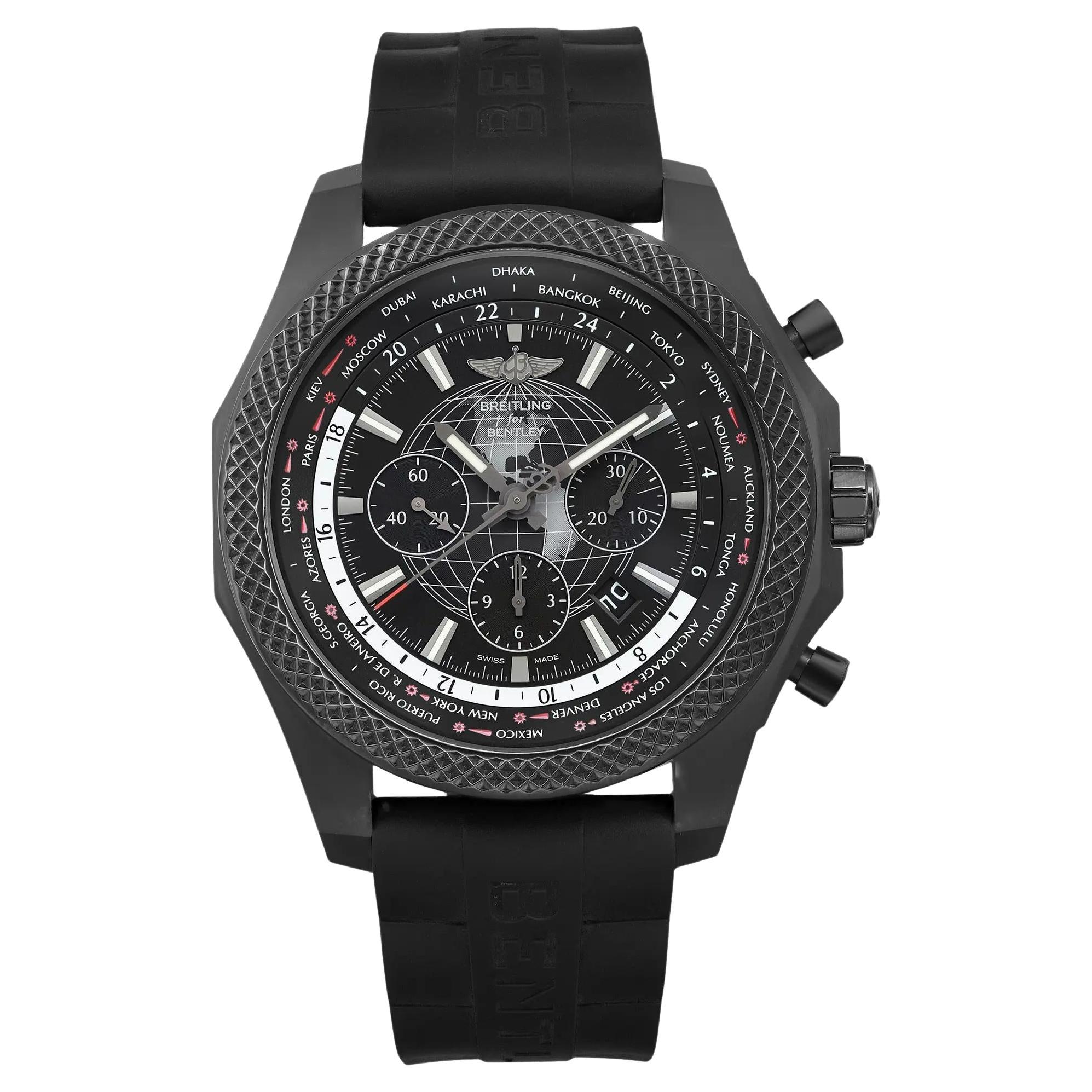 Breitling Bentley GMT B05 Unitime Black Dial Men’s Watch AB0521 For ...