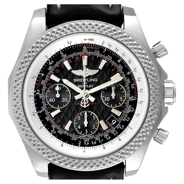 Breitling Bentley B05 Unitime Black Dial Mens Watch AB0612 Box Papers ...