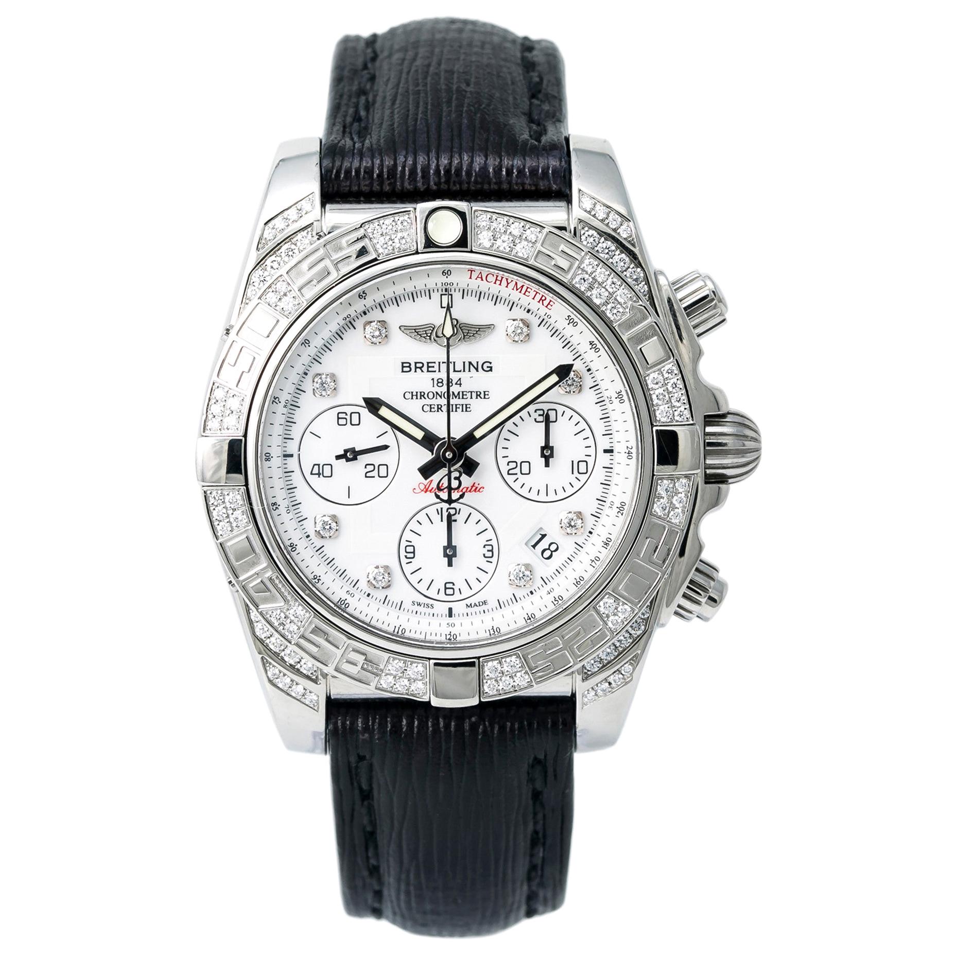 Certified Breitling Superocean A13340 with Band and White Dial at ...