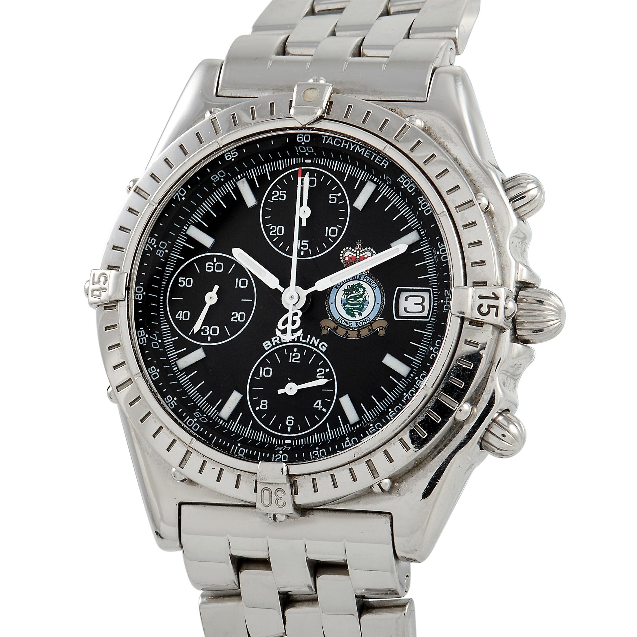 Breitling Chronomat Hong Kong Royal Air Force Limited Edition Watch ...