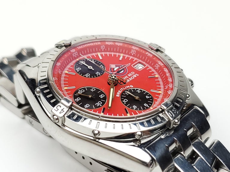 Breitling Chronomat Red Arrows Limited Edition Stainless Steel ...
