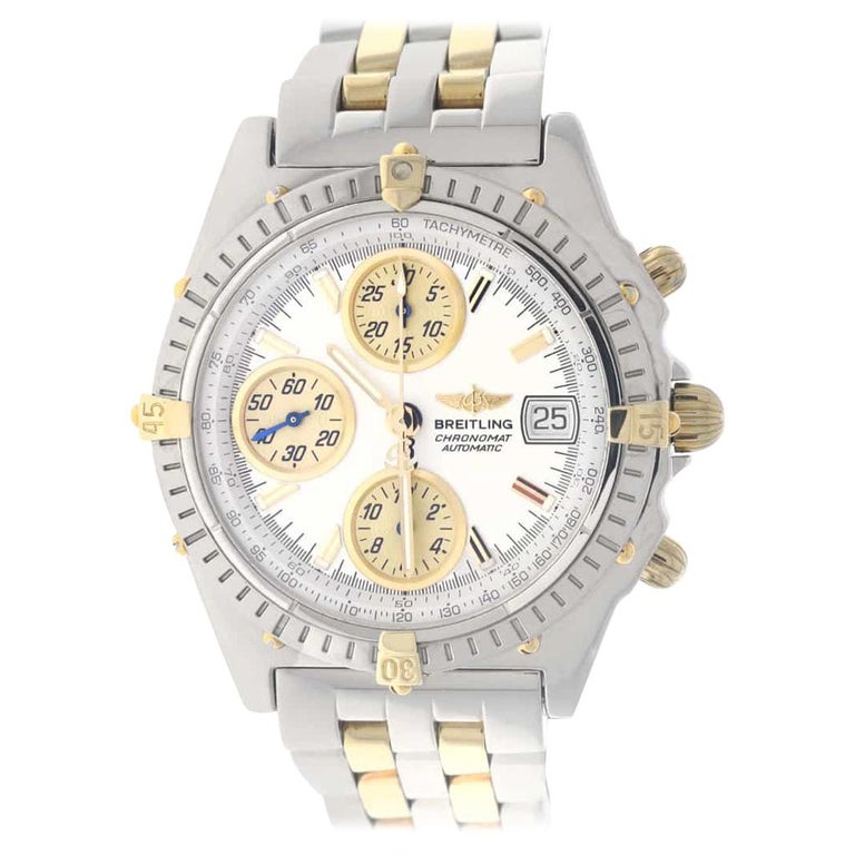 Breitling Chronomat Vitesse 2-Tone 18 Karat Yellow Gold/Stainless Steel ...