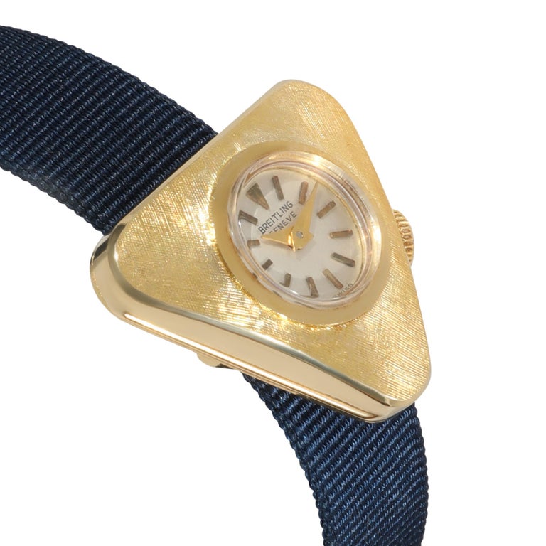 Breitling Cocktail 5557 Women's Watch in 18 Karat Yellow Gold For Sale ...