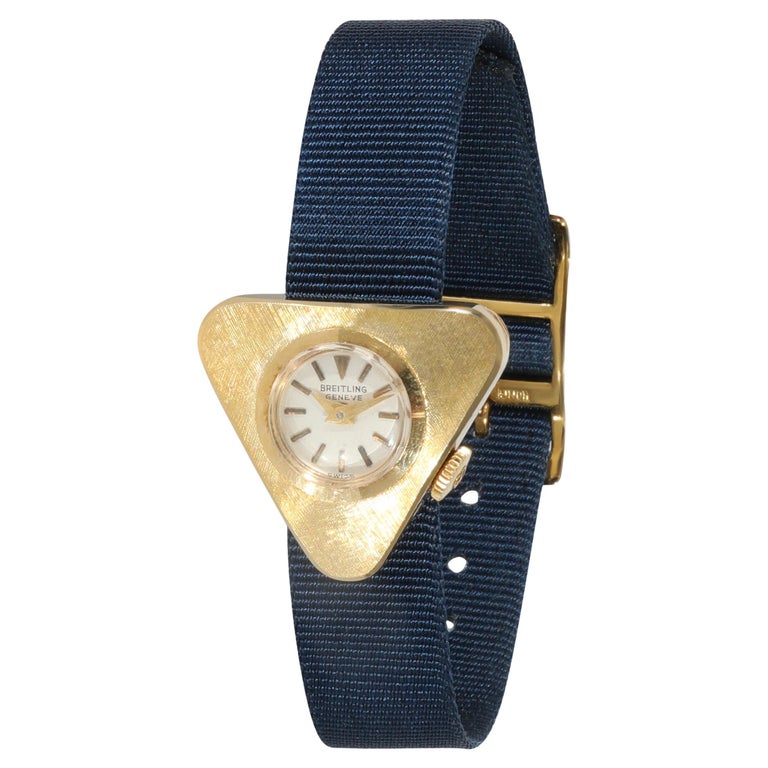 Breitling Cocktail 5557 Women's Watch in 18 Karat Yellow Gold For Sale ...