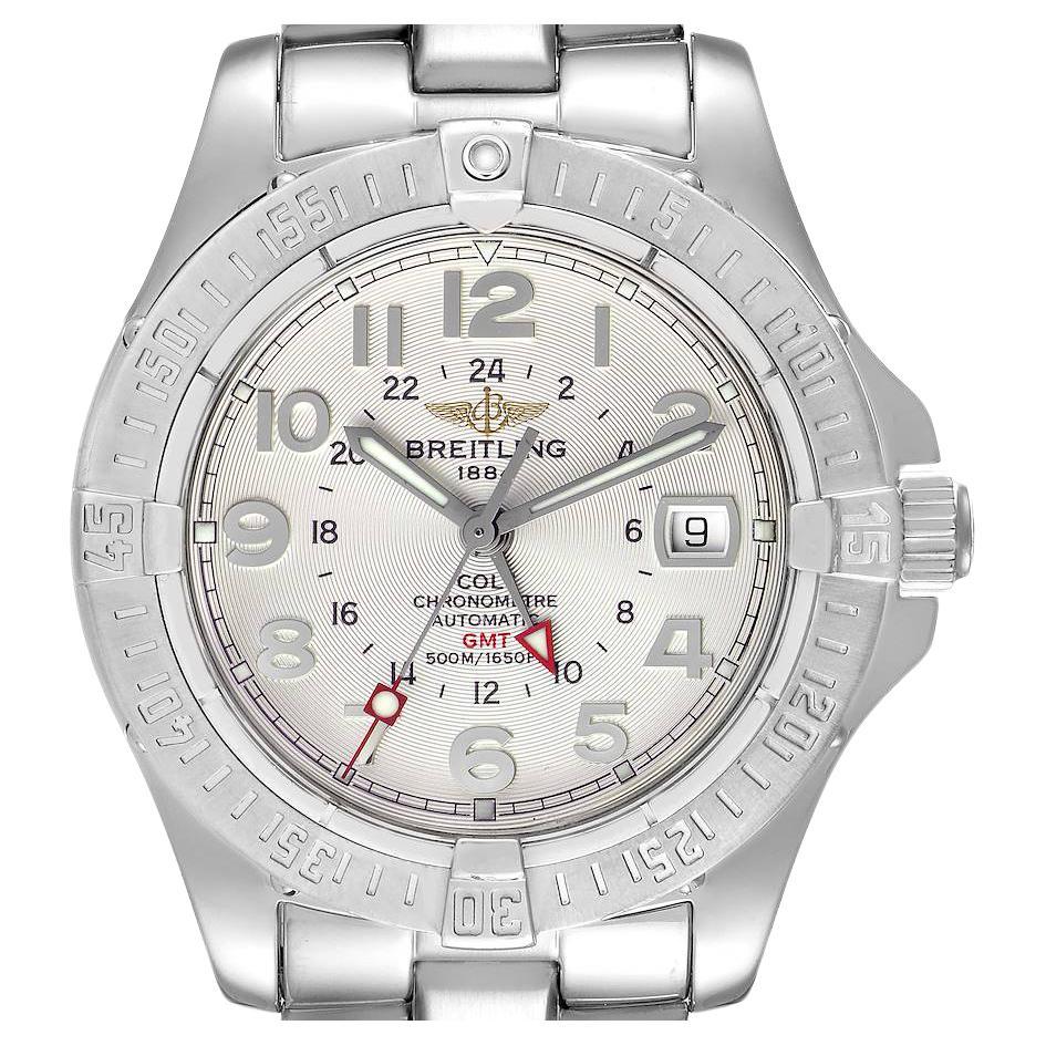 Breitling Colt Blue Dial Automatic Steel Men's Watch A17380 For Sale at ...