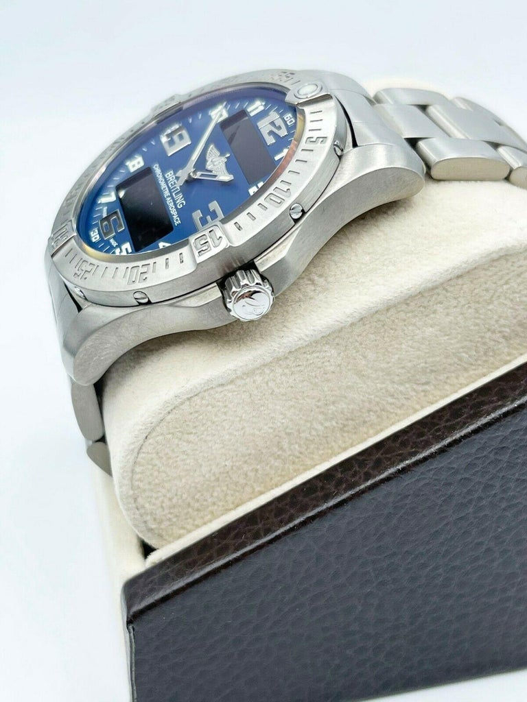 Breitling E79363 Aerospace Evo Titanium Chronometer Box and Papers For ...