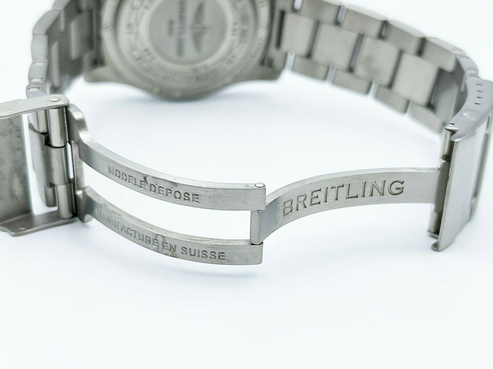 Breitling E79363 Aerospace Evo Titanium Chronometer Box and Papers For ...