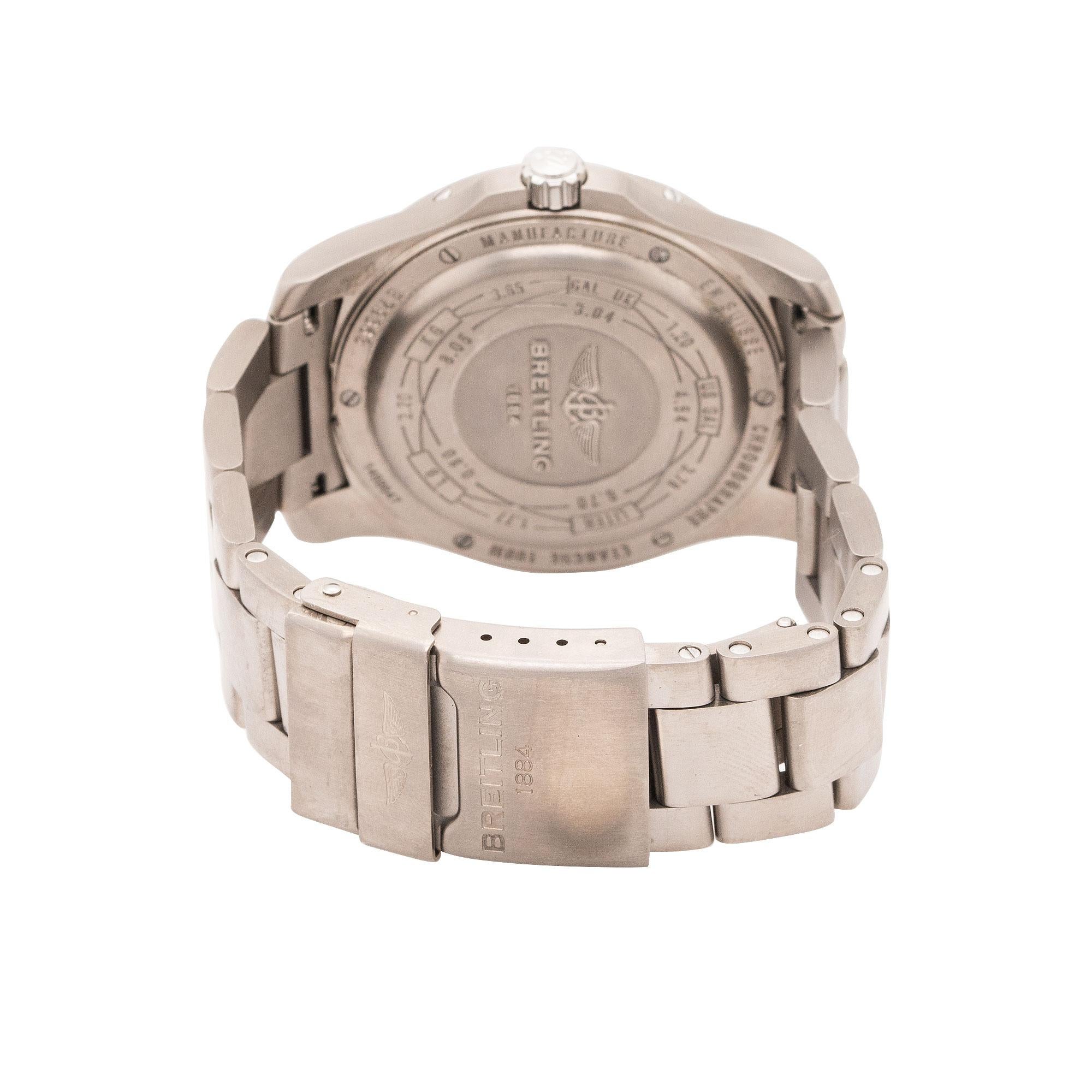 Breitling E79363 Aerospace Titanium Gray Digital Dial Watch For Sale at ...