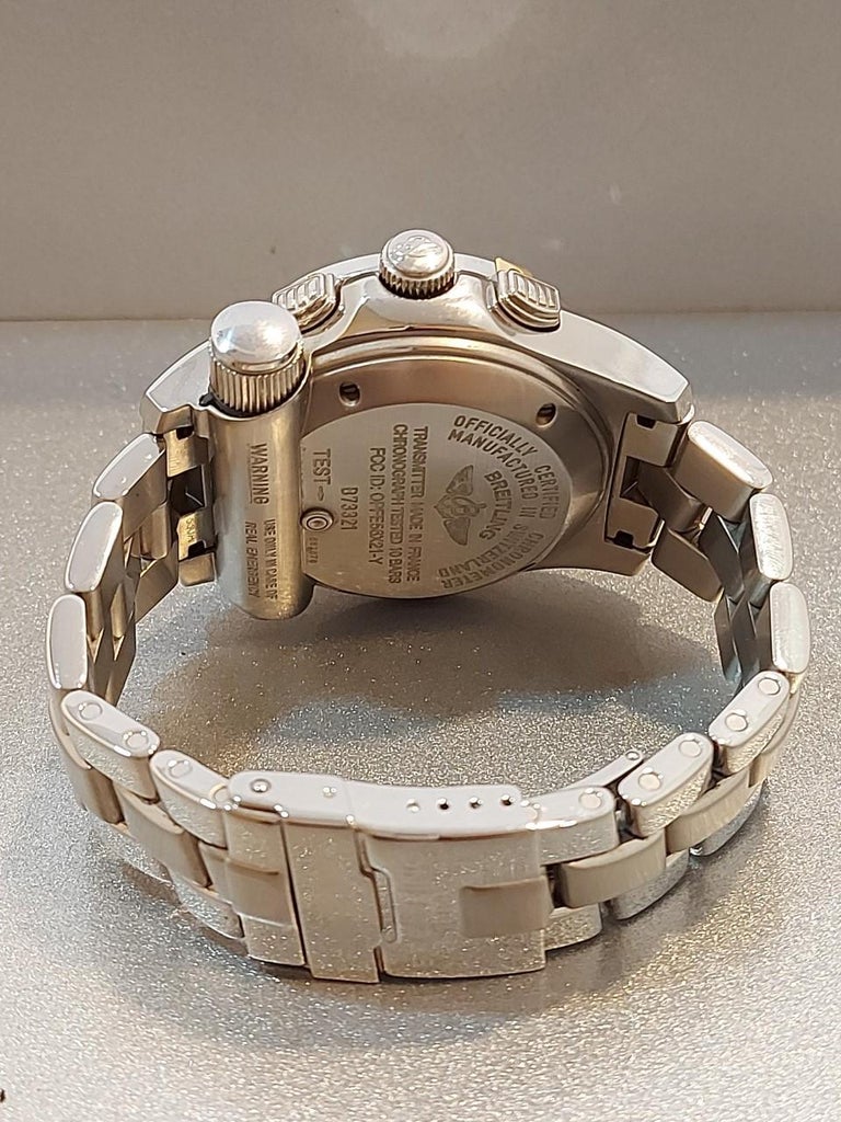 Breitling Emergency Mission Super Quartz Watch For Sale at 1stDibs