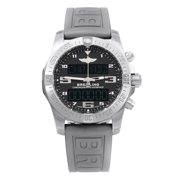Breitling Exospace Analog Digital Titanium Men's Smart Watch EB5510H1 ...