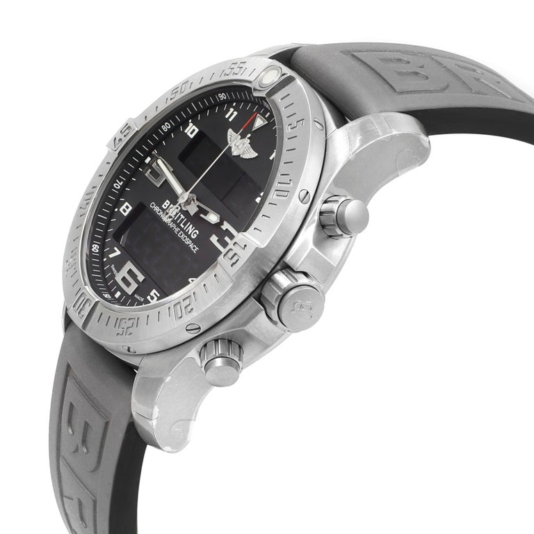 Breitling Exospace Analog Digital Titanium Men's Smart Watch EB5510H1 ...