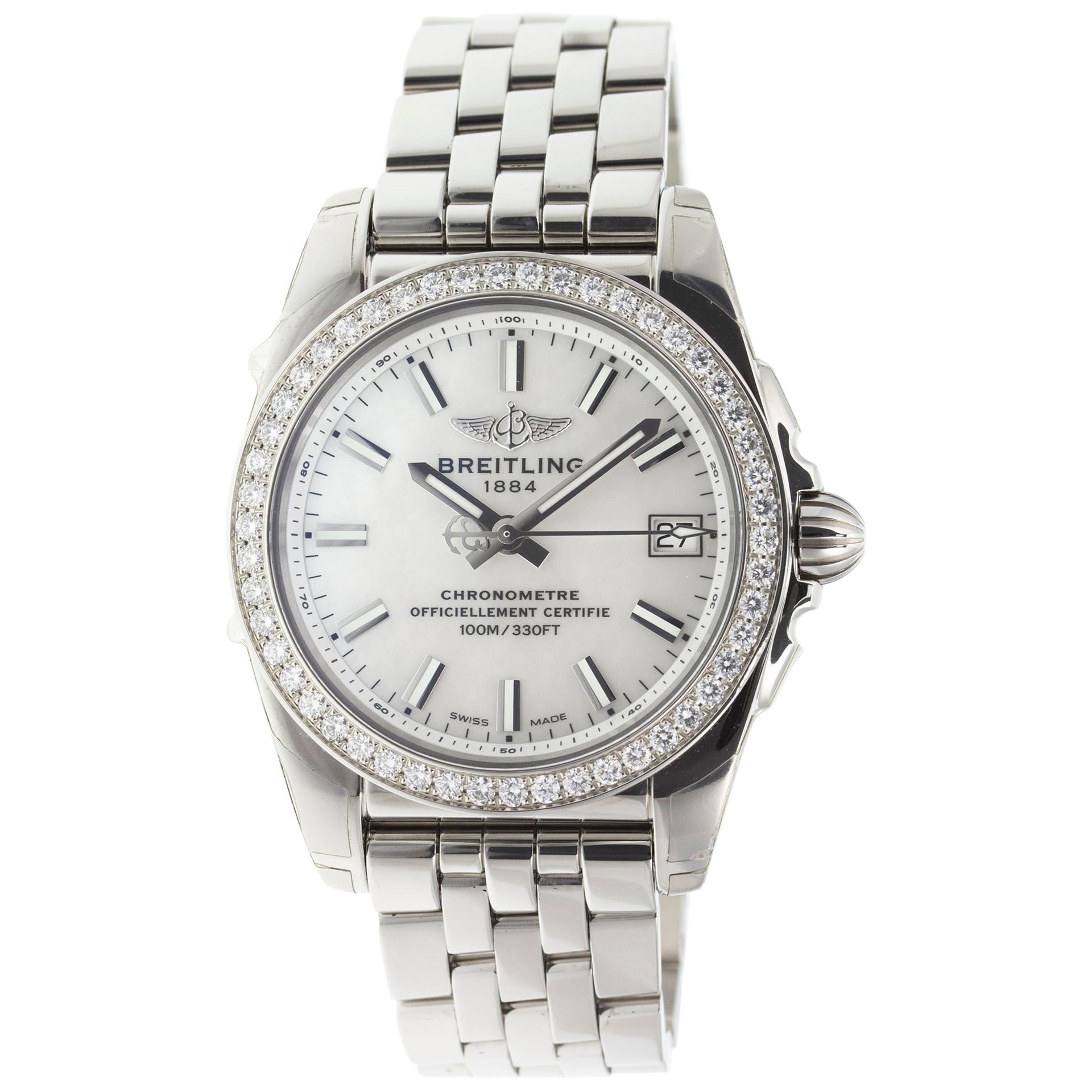 Breitling Galactic 36 SleekT A7433053/A779 at 1stDibs