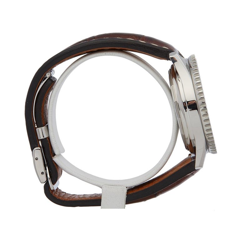 Breitling Montbrillant Stainless Steel A41370 For Sale at 1stDibs | breitling montbrillant a41370