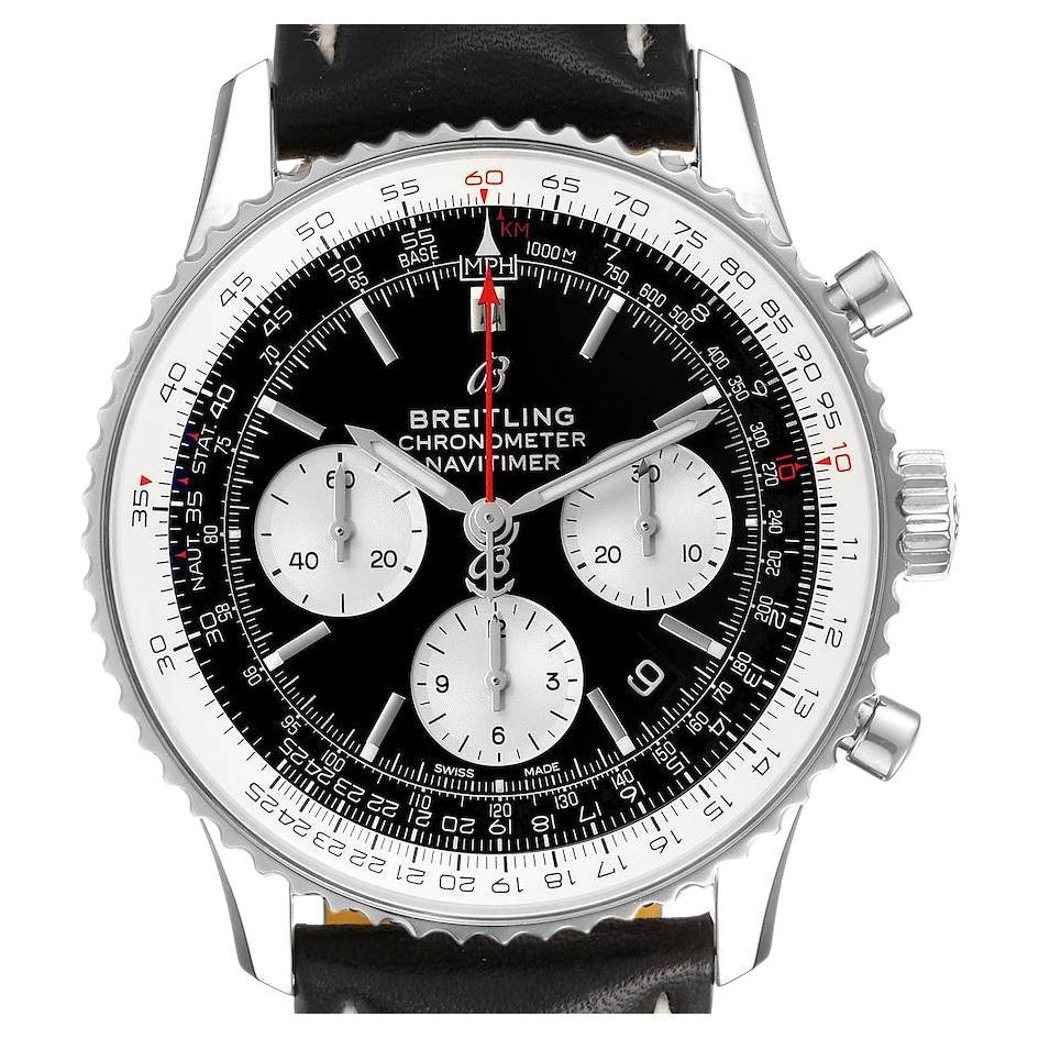Breitling Chronomat 01 Mother of Pearl Dial Steel Men's Watch AB0110 ...