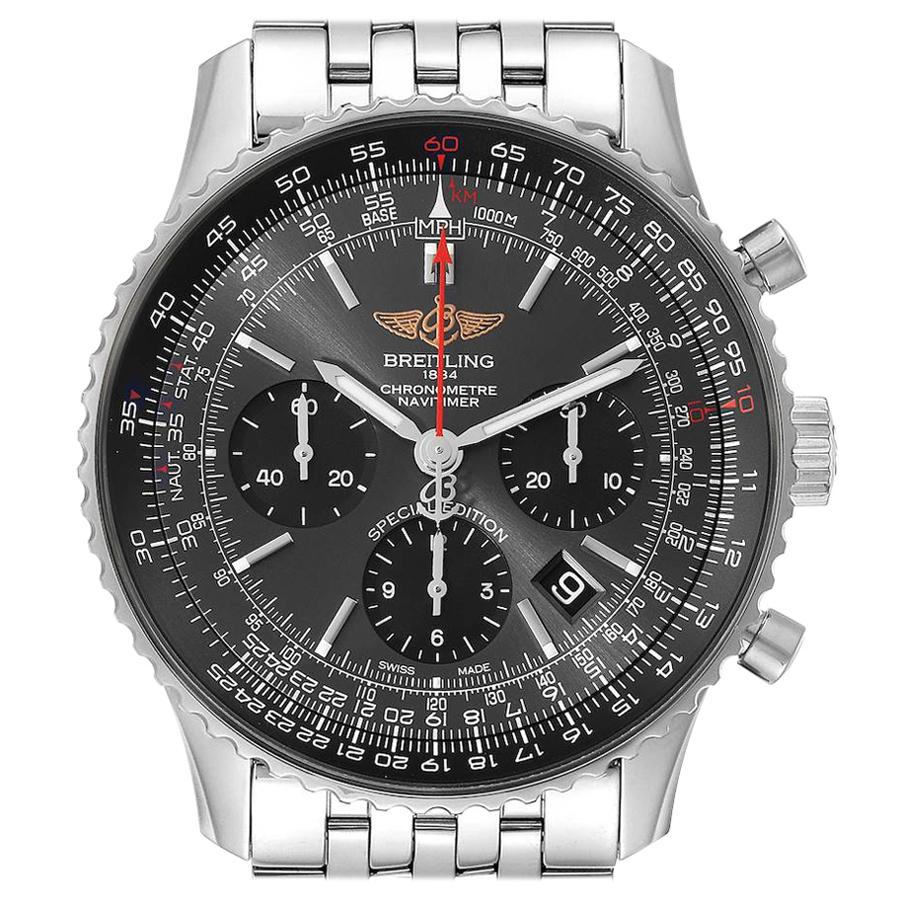 Breitling Bentley B06 Black Dial Chronograph Watch AB0611 Box Papers at ...