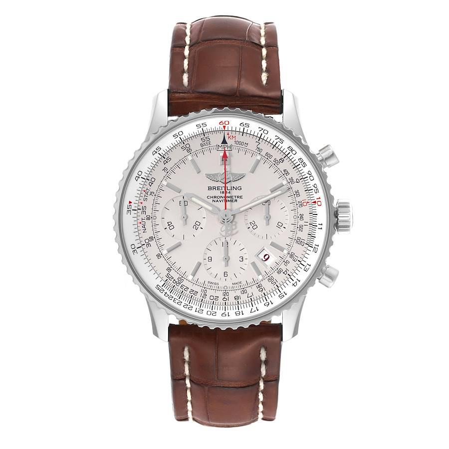 Breitling Navitimer 01 Limited Edition Silver Dial Steel Mens Watch ...