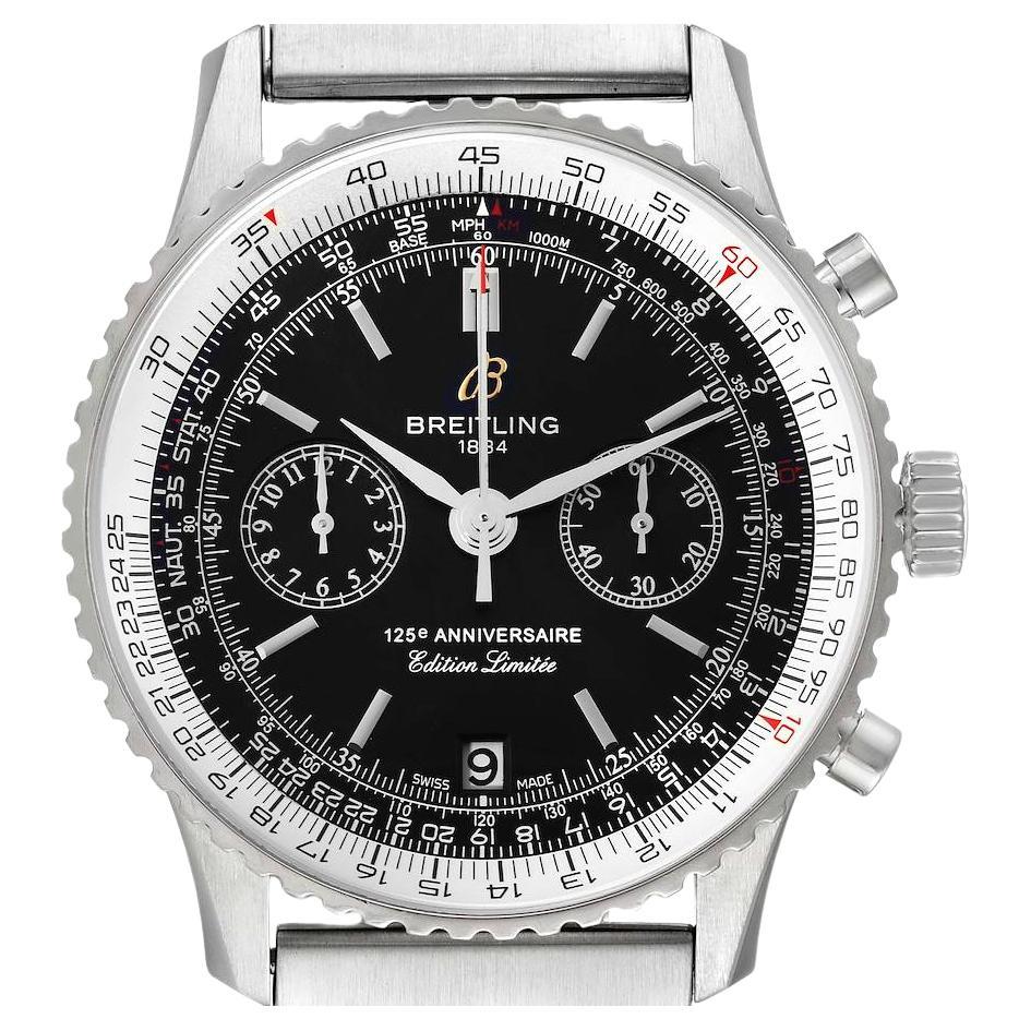 Breitling Navitimer 50th Anniversary Silver Dial Men's Watch A41322 For ...