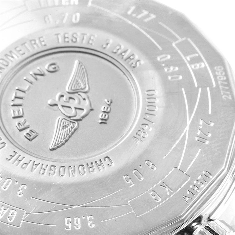 Breitling Navitimer 1461 Chrono Moonphase Limited Edition Watch A19370 ...