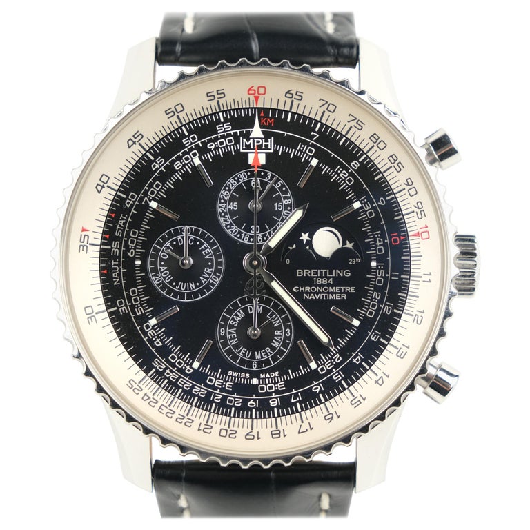 Breitling Navitimer 1461 Limited Edition Triple Calendar Chronograph ...